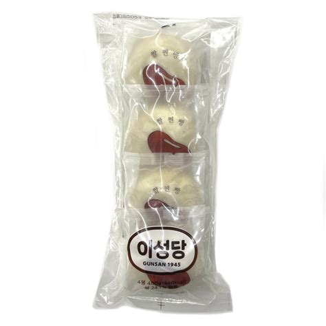 Yisungdang Sweet Red Bean Bun 이성당 쌀 찐빵 4eapk