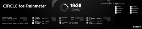 Circle For Rainmeter By Aidaaah On Deviantart