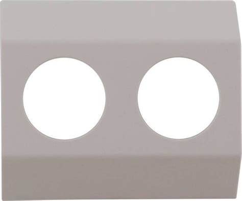 Heitronic 500071 Stekkerdoos Wit Zilver 1 Stuk S Bol
