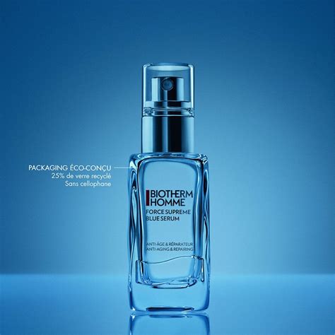 Biotherm Homme Force Supreme Sérum Anti âge Expert Anti Rides Blue Pro