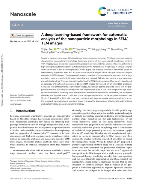 Pdf A Deep Learning Based Framework For Automatic Analysis Of The