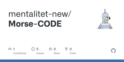 Github Mentalitet Newmorse Code