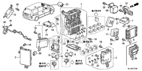 2010 Honda Odyssey Fuse Diagram