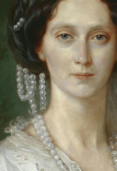 Franz Xaver Winterhalter Portre Rönesans Kadın