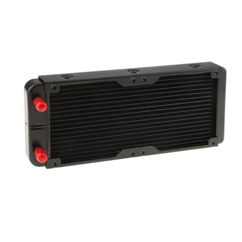 Radiador Intercambiador De Calor De Aluminio De 240 Mm Tubos Para Cpu