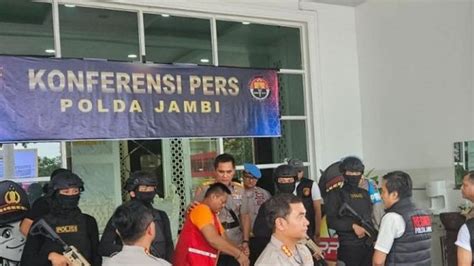 Anggota Ormas Pp Pembunuh Polisi Di Jambi Ditangkap Diduga Motifnya Utang Piutang
