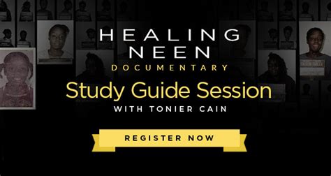 Healing Neen Study Guide Session Tonier Cain International Trauma