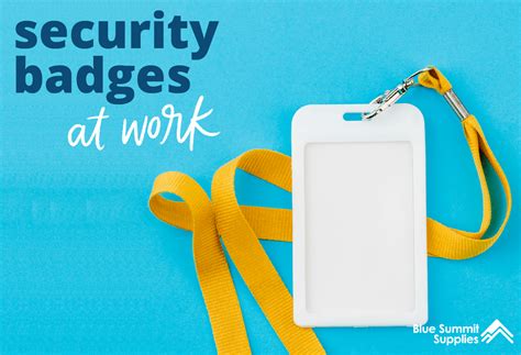 Employee Badges Security Badges At Work