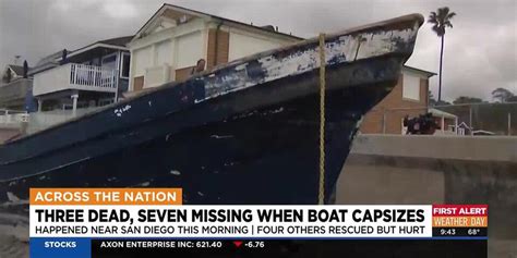 3 Dead Multiple Missing When Boat Capsizes Near San Diego Newsbreak