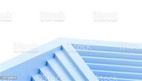추상 기하학적 배경 파란색 크리에이티브 및 아이디어 종이 그래픽에 고립 되고 흰색 배경 영감 디자인 3d 렌더링 3차원 형태에 대한 스톡 사진 및 기타 이미지 Istock
