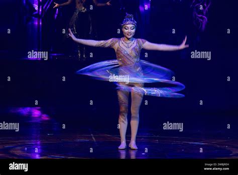 London Uk 10 Jan 2024 Pictured Yan Joann Zhuang Performs On The