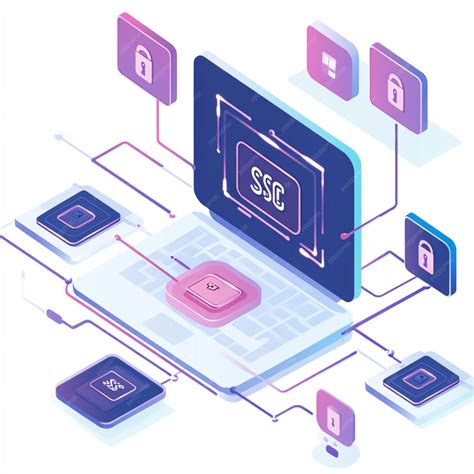 A Diagram Showing How Ssl Certificates Encrypt Data Transmitted Between A Users Browser And A