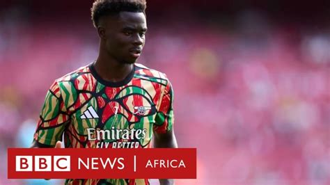 Meet The Man Behind Arsenals Pan African Kit Bbc Africa Sola Oyebade