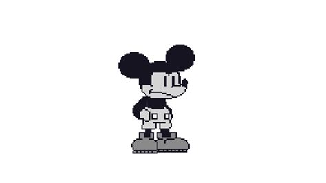 Pixilart Sns Mickey By Blue Blue
