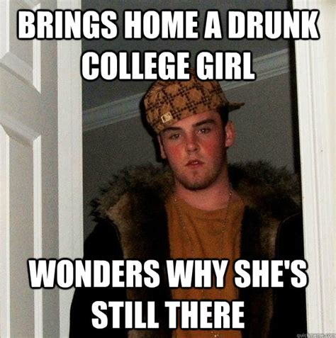 Brings Home A Drunk College Girl Wonders Why Shes Still There
