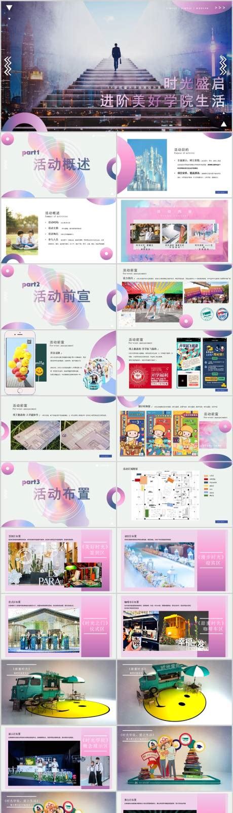 地产营销中心开放活动方案pptppt广告设计素材海报模板免费下载 享设计