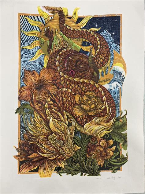 賀！視覺藝術與設計學系孫佳桐同學榮獲中華民國第39屆版印年畫徵選活動優選獎 國立臺南大學藝術學院