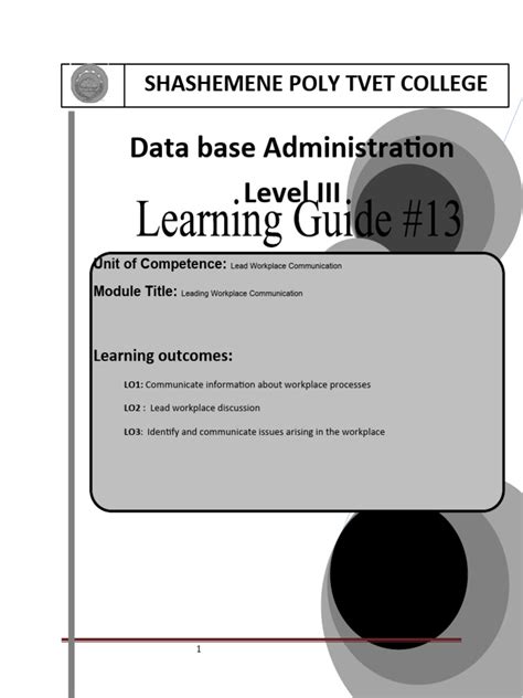 Uc 13 Pdf Communication Code