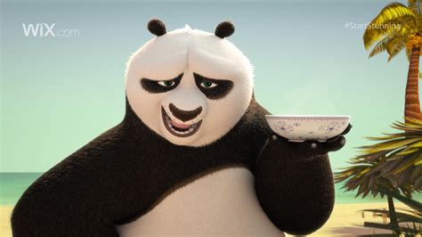 Kung Fu Panda Eating