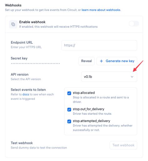 getting started with the circuit webhook api circuit api documentation