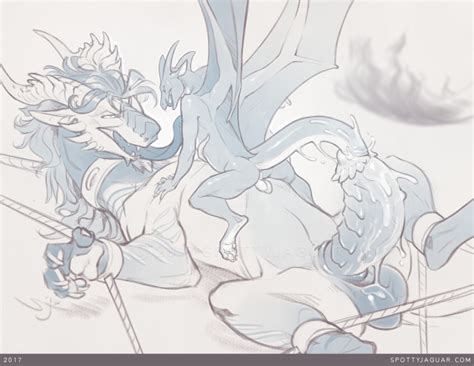 Rule 34 Anthro Balls Bodily Fluids Bondage Bondage Bound Dragon Duo