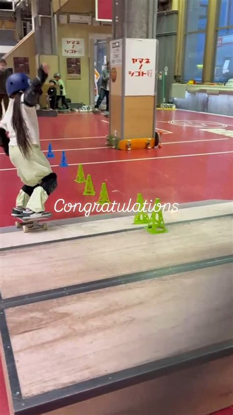 Saya Happy New Year 今年もたくさん遊ぼう！ ️ Skate スケボーキッズ スケートスケボー女子
