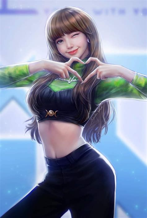 Girls Cartoon Art Cute Cartoon Kpop Girl Groups Kpop Girls Image