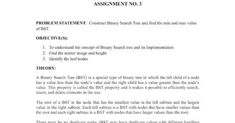 Construct Binary Search Tree And Find The Min And Max Value Of Bst