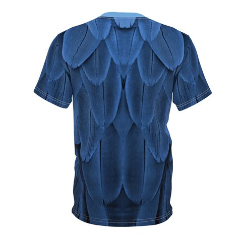 Blue Feather Shirt The Noname Nerd