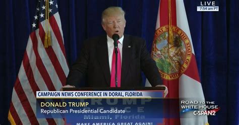 Donald Trump News Conference Video C
