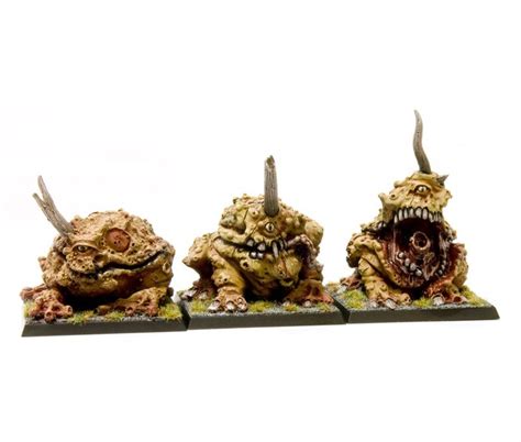 Warhammer Forge Warhammer Monsters Daemon Plague Toads Of Nurgle