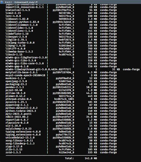 Reticulate R Python调用 安装及配置 Conda文件配置python Conda 目录配置 Csdn博客