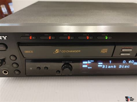 Sony RCD W500C 5 CD Changer Recorder Photo 4779252 US Audio Mart