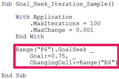 Excel Goal Seek And Goalseek Vba Method Tutorial With Examples