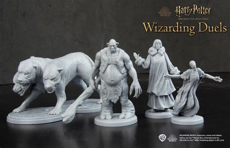 Harry Potter Miniatures Adventure Game Wizarding Duels By Knight Games