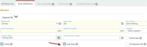 How To Add Items With Variable Price Nimbus Support