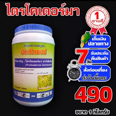 อินดิวเซอร์ ไตรโคเดอร์ม่า Tricoderma Harzianum Ssp 1 Kg ยาเชื้อชีวภัณฑ์ สารชีวภาพ ปลอดภัย