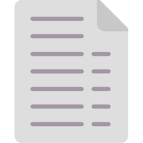 Document File Interface List Text Icon Download On Iconfinder