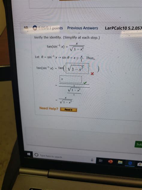 Solved 0 0570 1 Points Previous Answers LarPCalc 10 Chegg