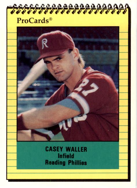 Casey Lee Waller Baseball Price Guide Casey Lee Waller Trading Card