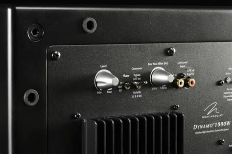 Martinlogan Dynamo 1000w Subwoofer Overview Audioholics Home Theater