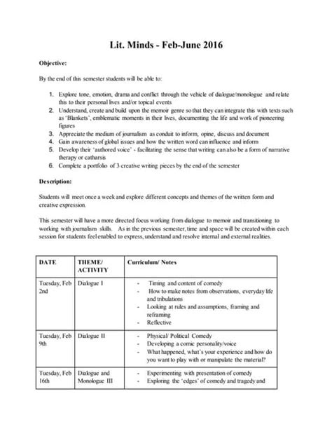To Kill A Mockingbird Lesson Plan Docx
