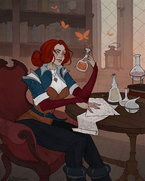 Triss Merigold By Irenhorrors On Deviantart