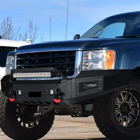 Vijay Front Bumper Fits 2007 2013 Gmc Sierra 1500 Vijay4x4