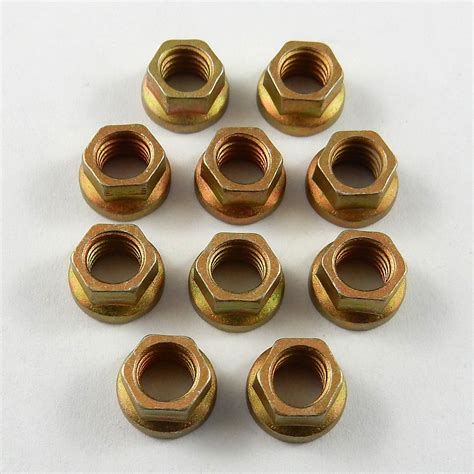 10 32 Unf Jet Nuts Lightweight Steel 10 Pack Bullant Performance