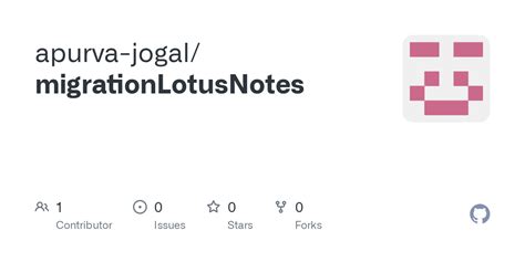 Github Apurva Jogal Migrationlotusnotes