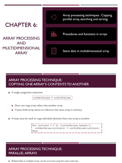 Chapt6 Part2 Multidarray Pdf Data Type Parameter Computer