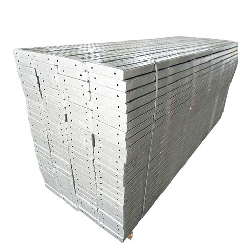 Custom Cuplock Scaffolding Steel Plank Platform Metal Deck Board Steel Plank And Scaffolding
