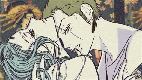 Zoro And Hiyori One Piece Ship Anime Character Design One Piece Pictures