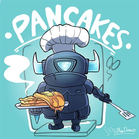 P A N C A K E S Mini Pekka Art By Me Rclashroyale